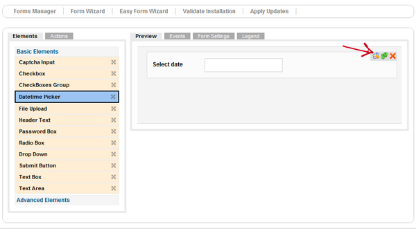 Un calendario (datepicker) per i nostri form con Chronoforms V4 - Joomla.it supporto Italiano