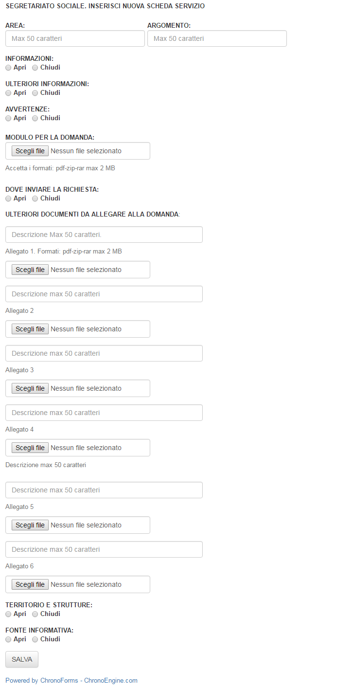 Segretariato sociale-info - Joomla.it supporto Italiano