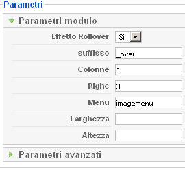 Menù con immagini rollover - Joomla.it supporto Italiano