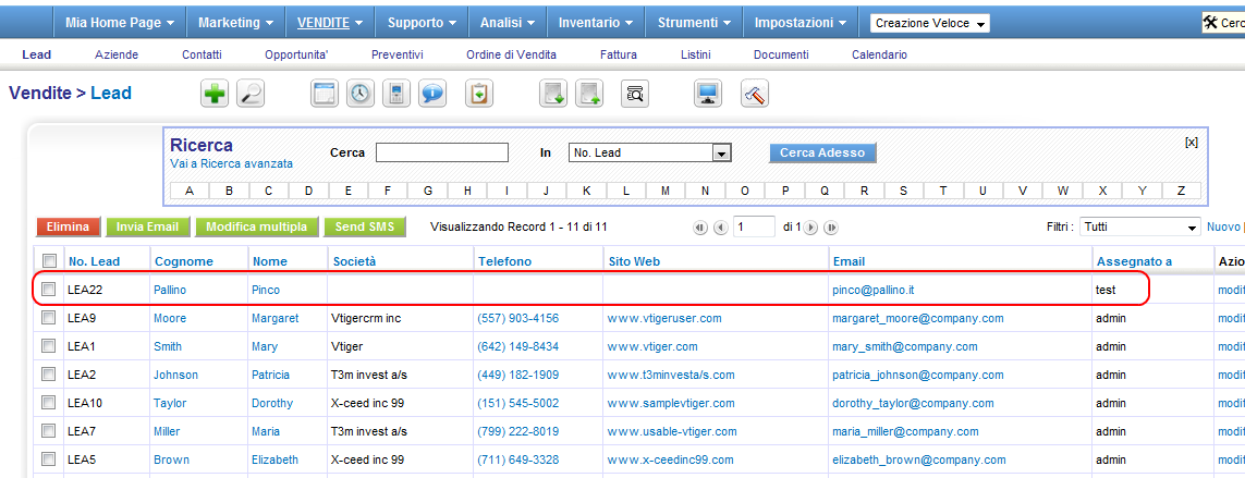 Integrare Joomla con crm Vtiger tramite il componente Chronmoforms di ...